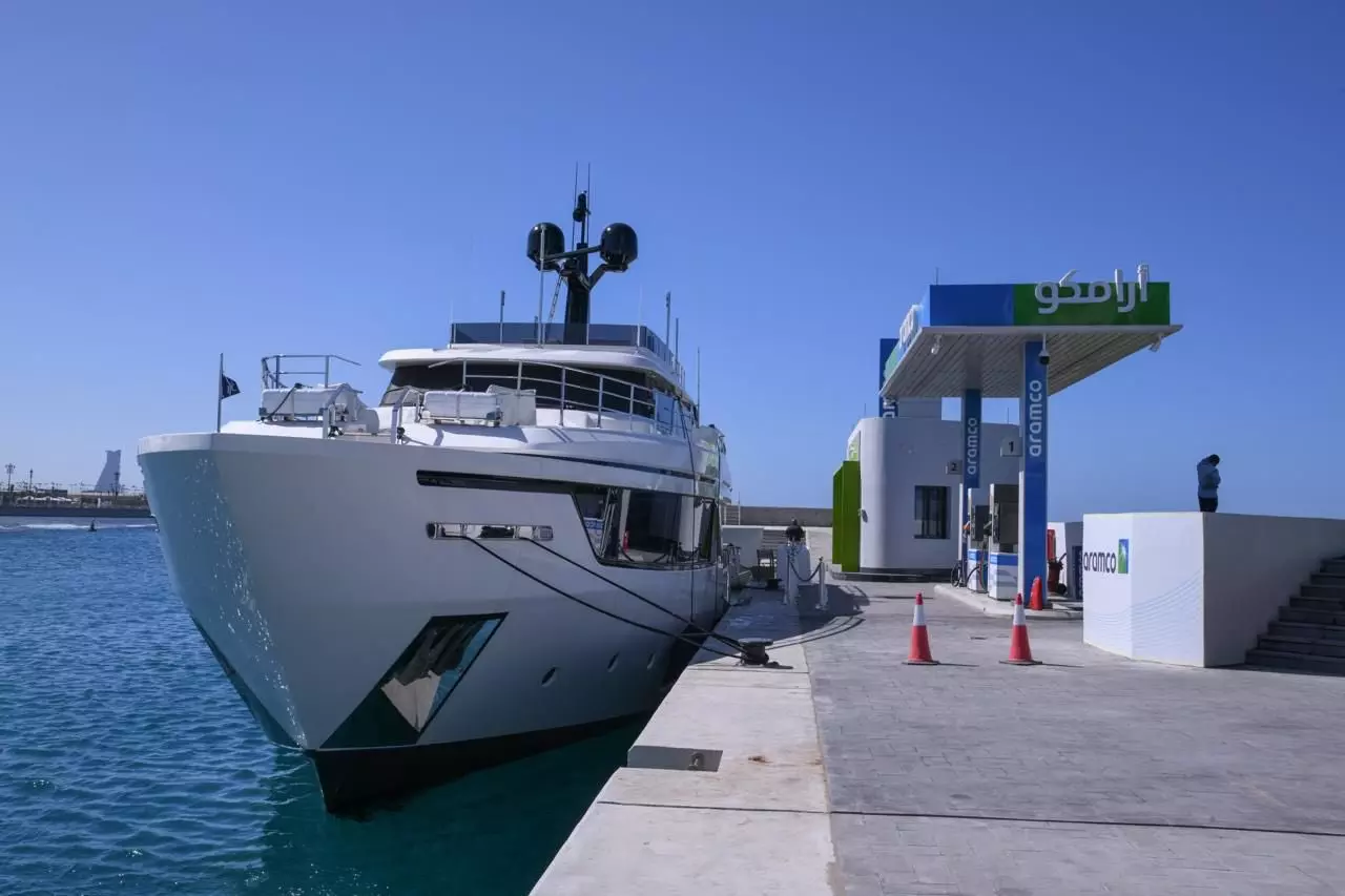 Saudi Aramco inaugurated Aramco Marina, the first marine fuel station for vessels in Saudi Arabia