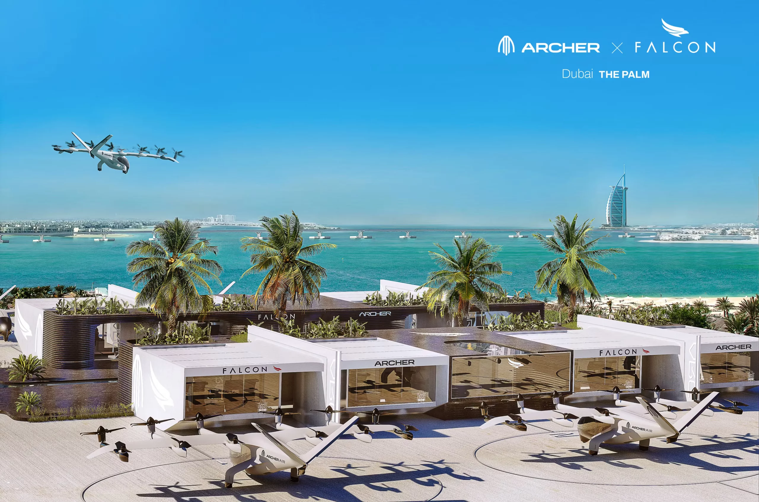 Falcon Aviation Teams Up with Archer for UAE Flying Car Project ...