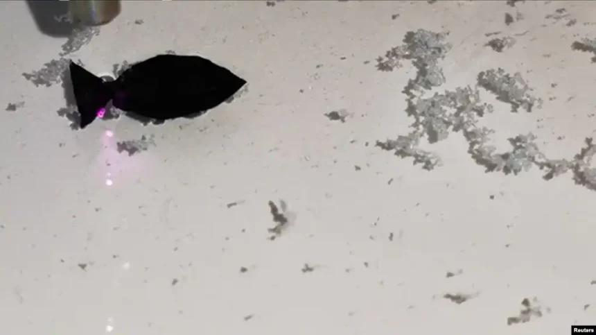 Chinese Scientists Develop Robot Fish To "Eat" Microplastics In The Ocean