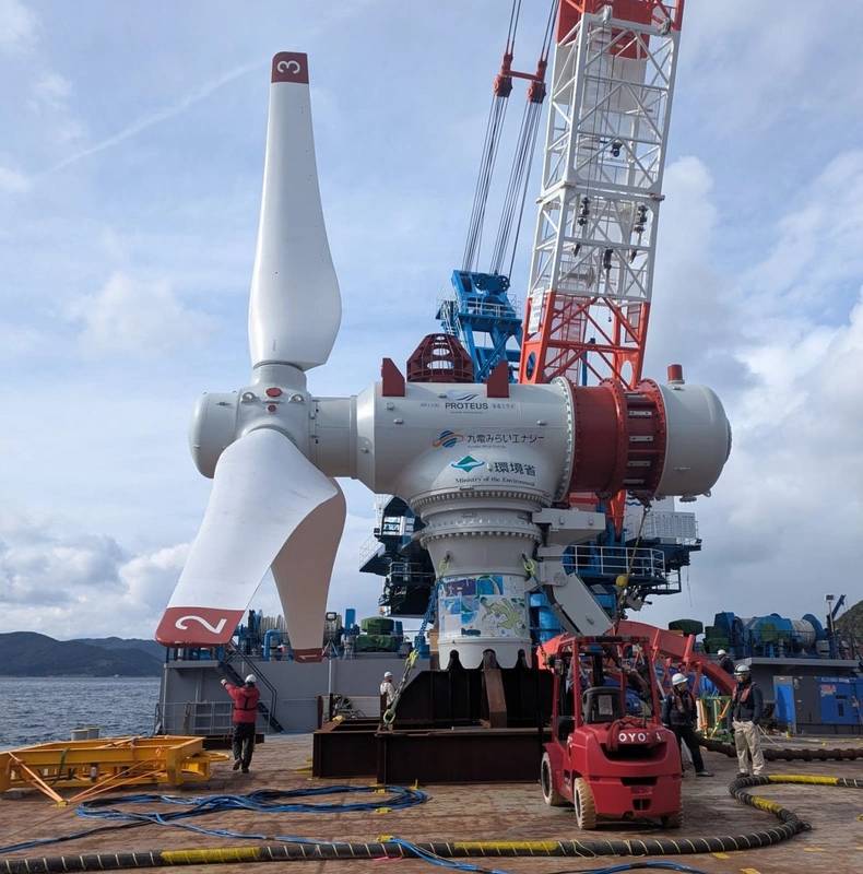 Japan Installs First Megawatt Tidal Turbine to Boost Renewable Energy