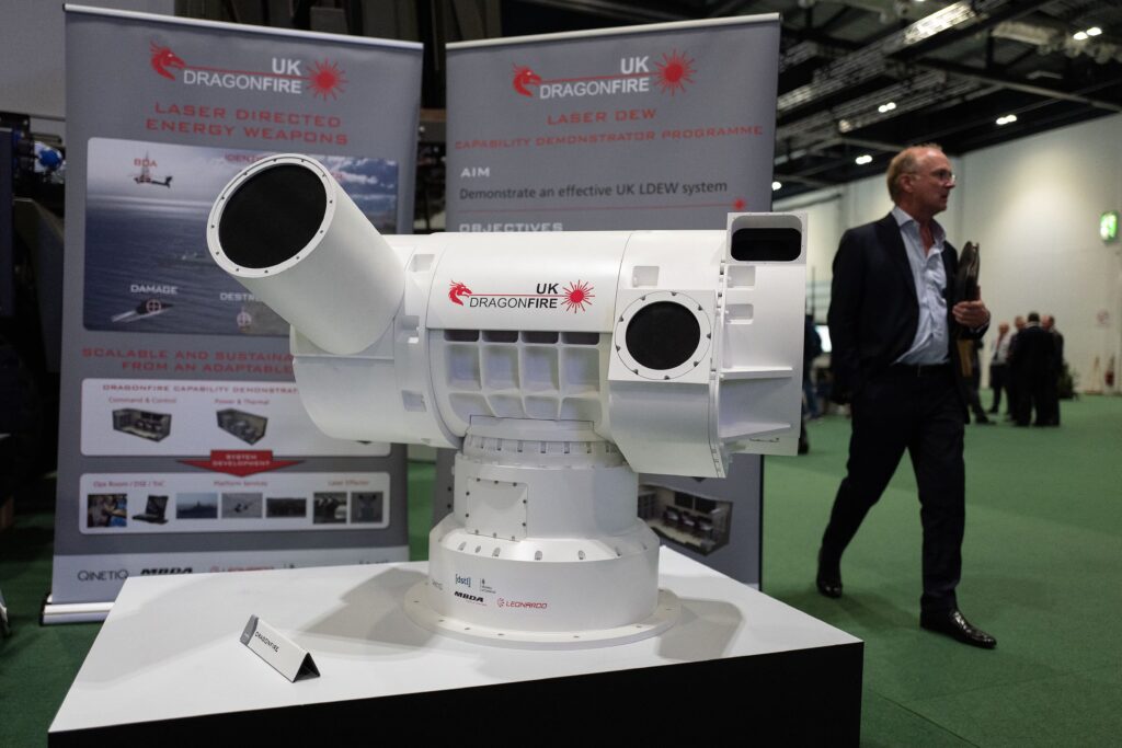 UK to Equip Four Warships with DragonFire Laser Weapon by 2027